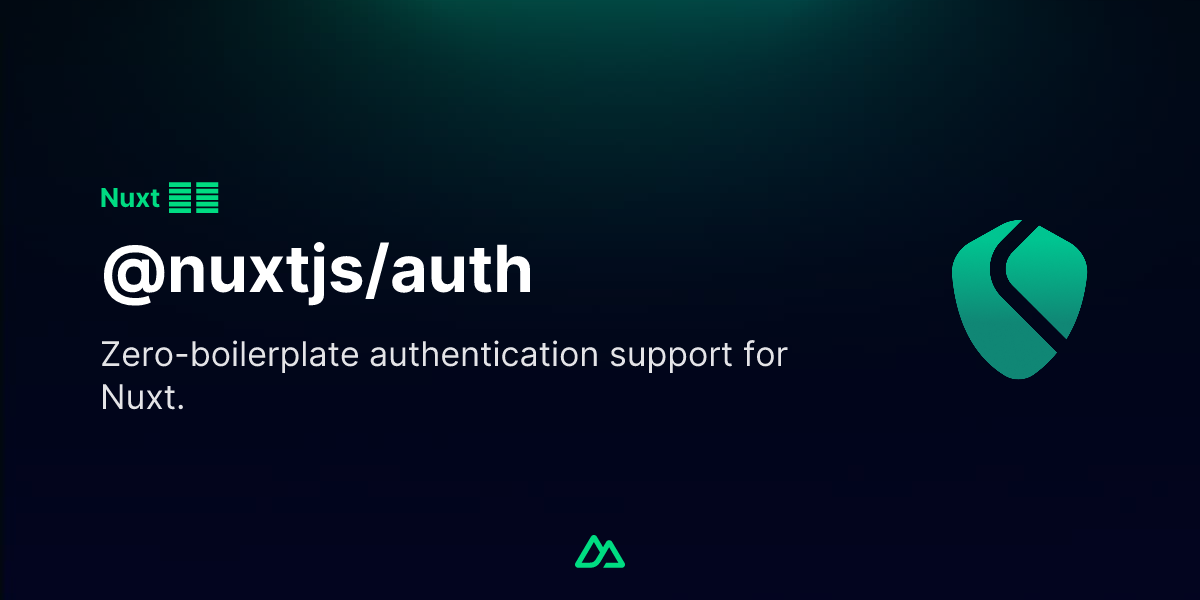 @nuxtjs/auth - Nuxt 模块 - Nuxt 中文文档