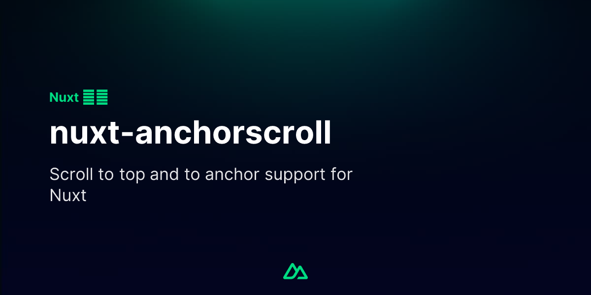 nuxt-anchorscroll - Nuxt 模块 - Nuxt 中文文档