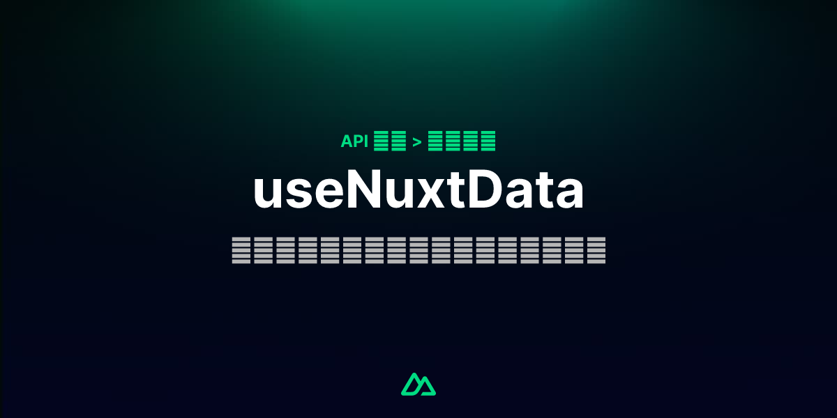 useNuxtData - Nuxt 组合函数 - Nuxt 中文文档 v4