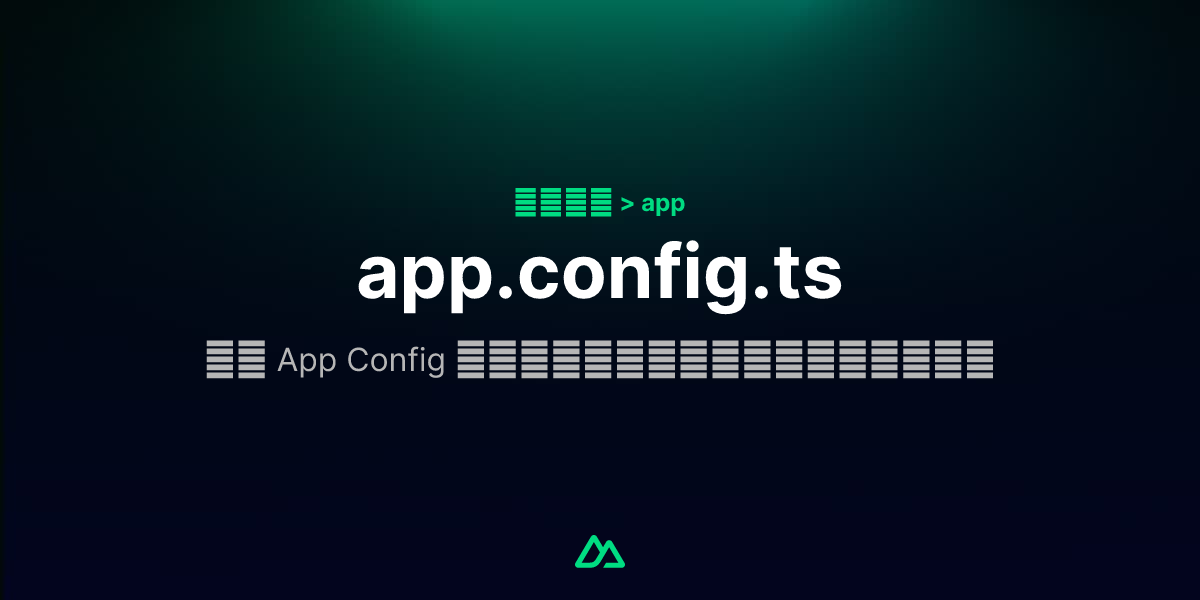 app.config.ts - Nuxt 目录结构 - Nuxt 中文文档 v4